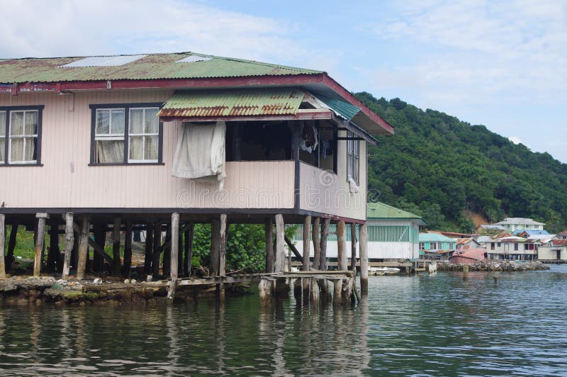 La Oak Ridge En La Zona Este De Roatan Imagen de archivo - Imagen de ...