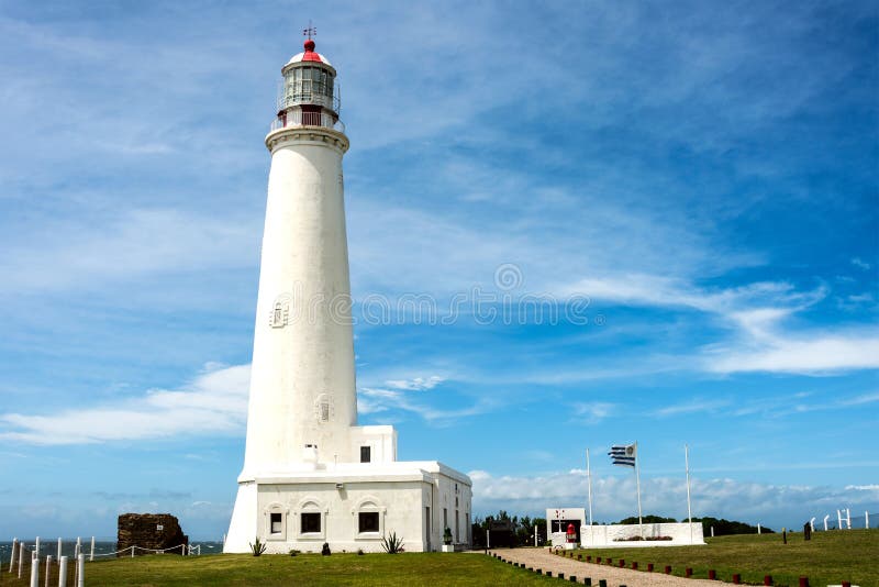 La Paloma Lighthouse stock image. Image of latin, uruguay - 1024877