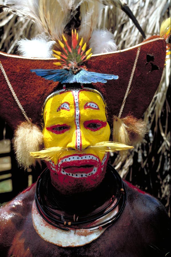 La Papuasia Nuova Guinea immagine editoriale. Immagine di ballo - 554345