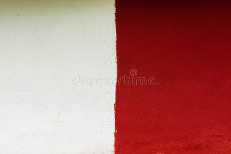 La Pared Es De Color Rojo Y Blanco Imagen de archivo - Imagen de lona ...