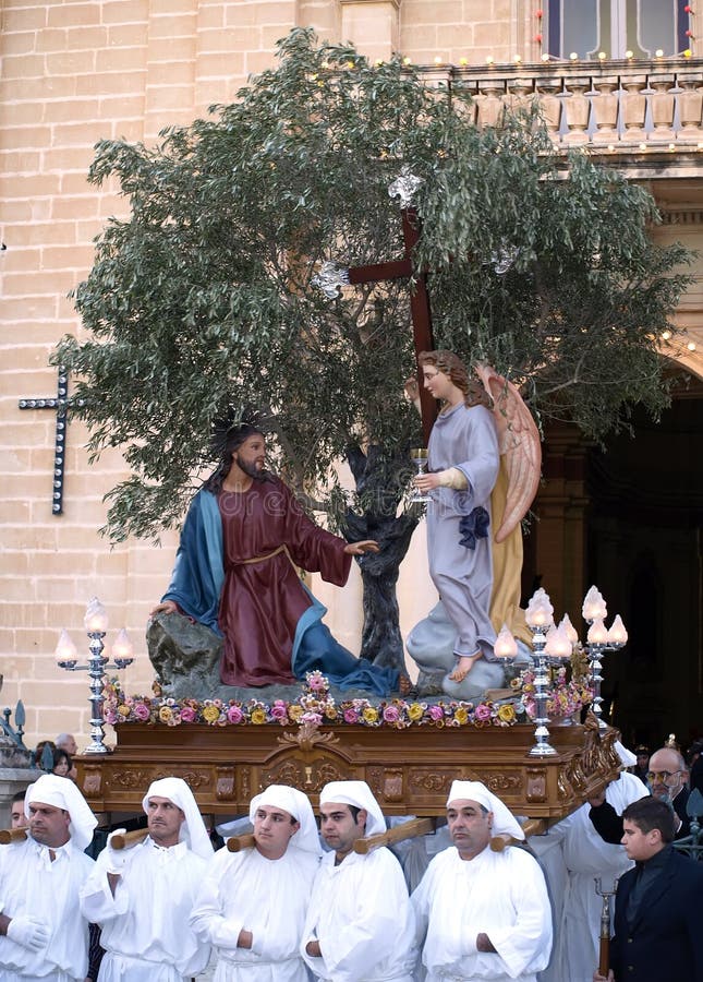 Processioni Religiose In Settimana Santa. La Spagna Fotografia Stock ...