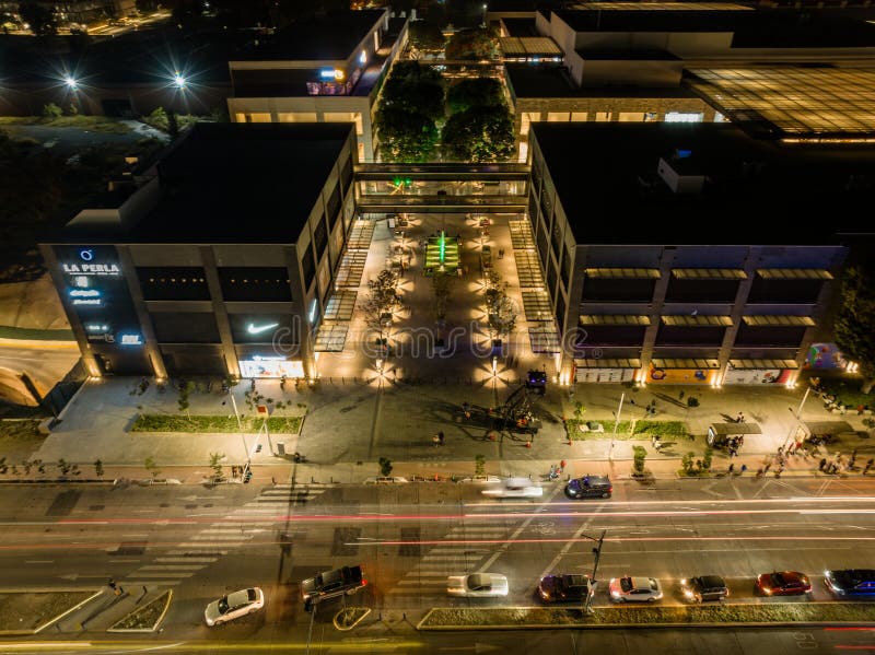 La Perla Centro Commercial Guadalajara Stock Photo - Image of urban ...