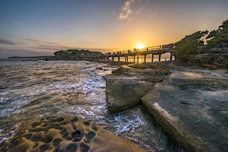 La perouse in Sydney. stock image. Image of rocks, beach - 90687205