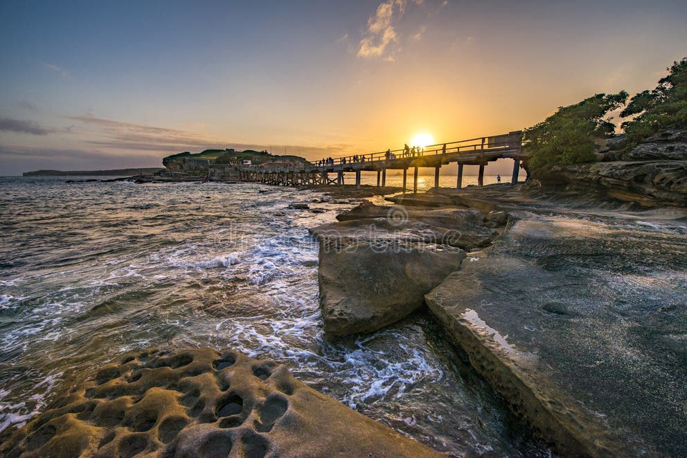 La perouse in Sydney. stock image. Image of rocks, beach - 90687205
