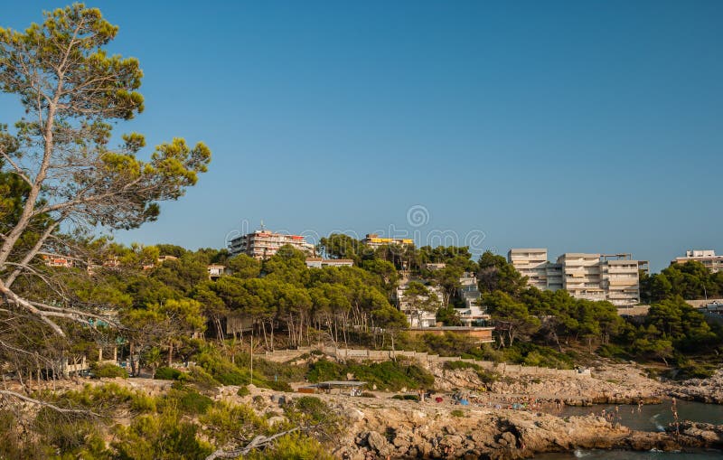 La Pineda stock image. Image of beach, nature, hotels - 36403969