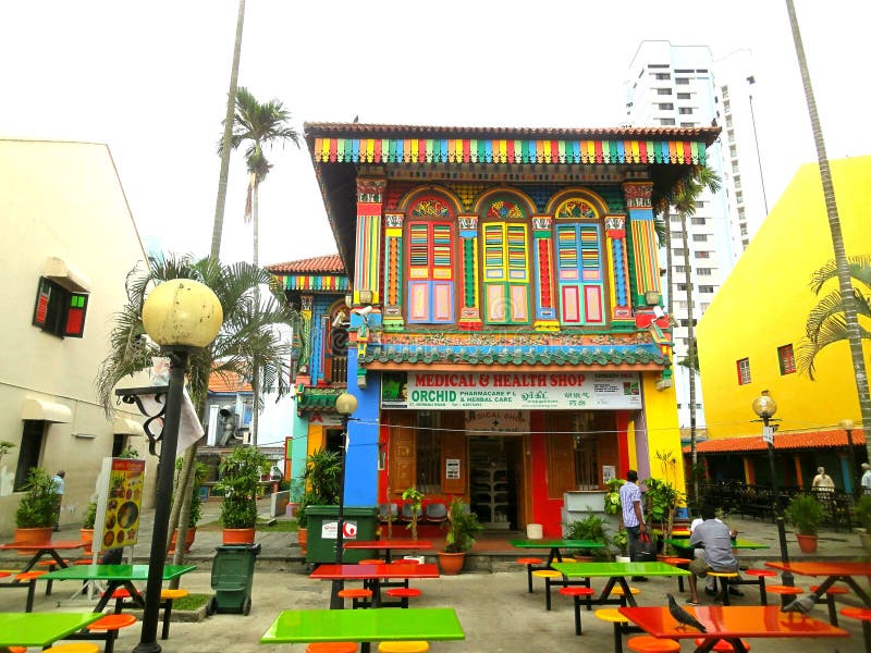 La poca India Singapur imagen de archivo editorial. Imagen de arte ...