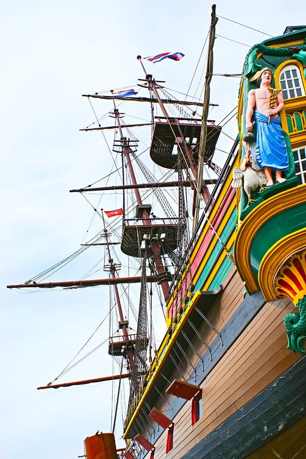 La poupe de bateau image stock. Image du tropique, grèce - 36821353