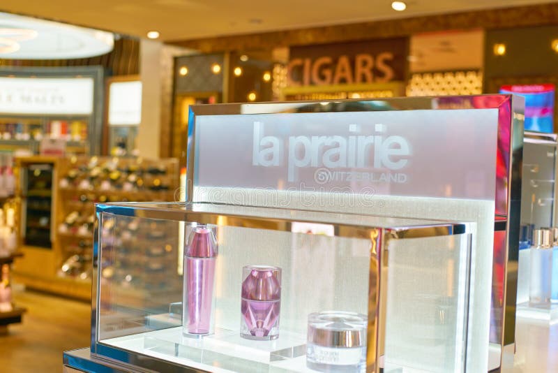 La Prairie Products on Display Editorial Stock Photo - Image of ...