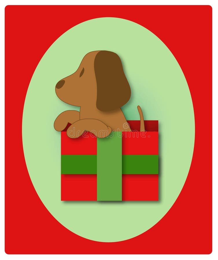 Navidad De Cachorros Ilustraciones Stock, Vectores, Y Clipart – (311 ...