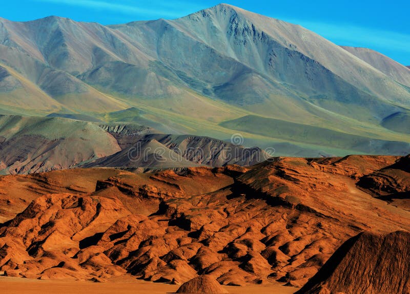 La Puna foto de archivo. Imagen de color, peligro, bolivia - 73757988