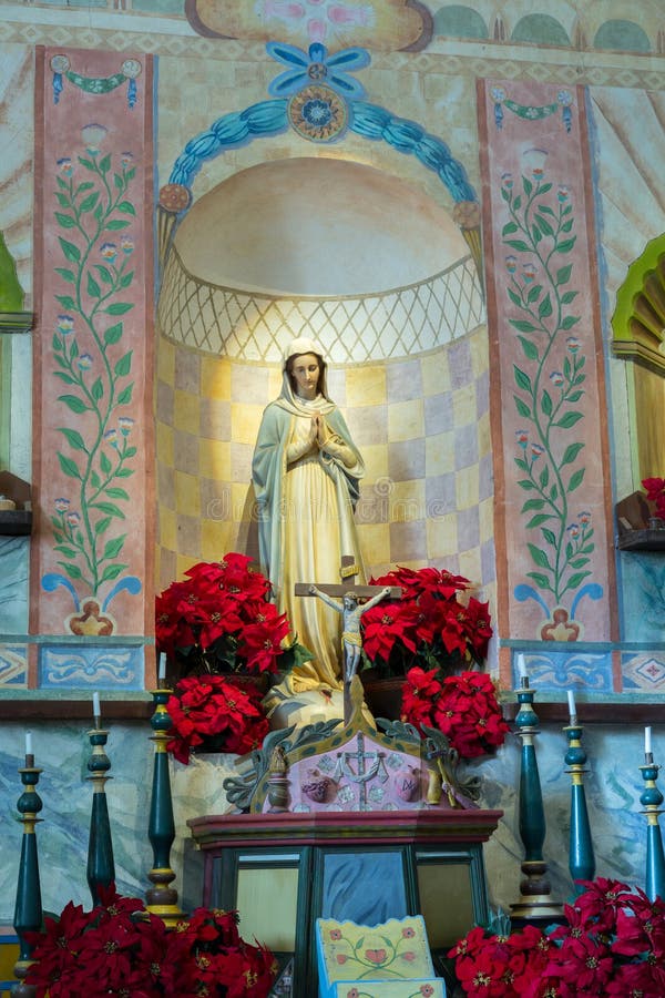 La Purisima Conception Mission CA Stock Photo - Image of chapel ...