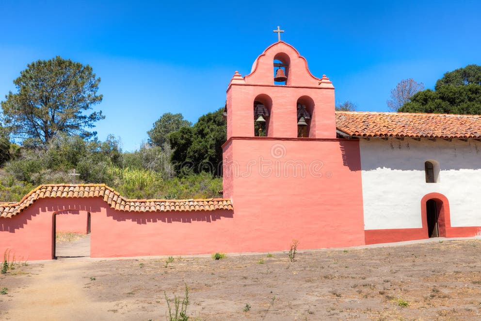 La Purisima Mission stock image. Image of purisima, cross - 26108189