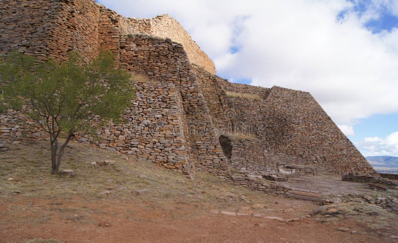 La Quemada Archaeological Zone, Zacatecas, Mexico Stock Image - Image ...