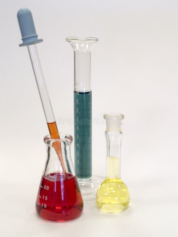 La science chimique photo stock. Image du jaune, rouge - 4386678