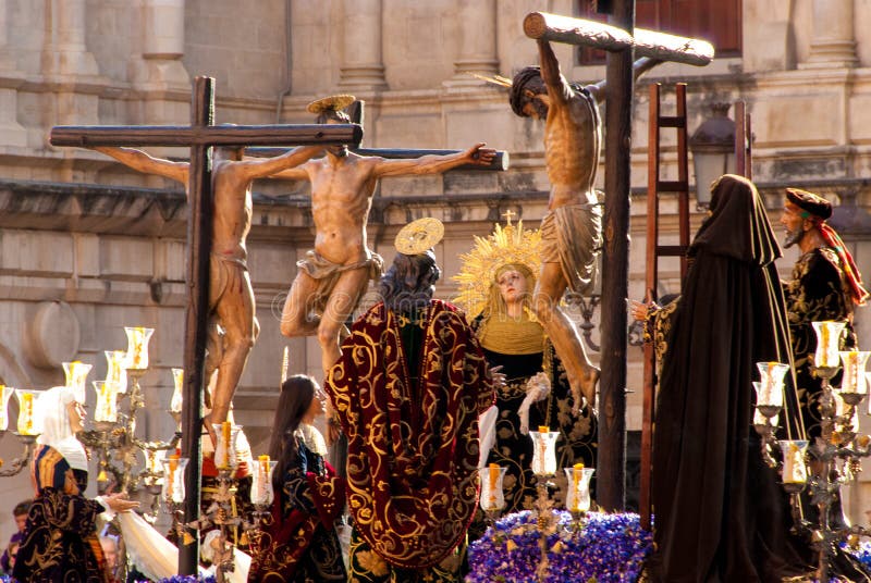 La Semana Santa Procession in Spanien, Andalusien, Sevilla ...