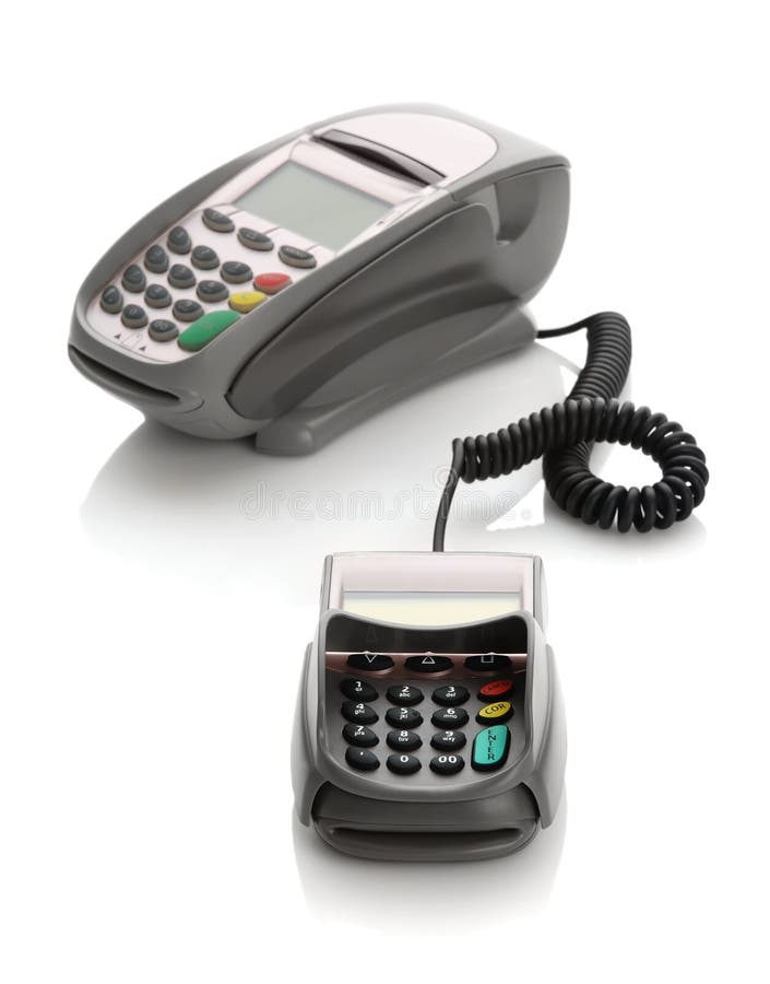 La terminal y el pinpad imagen de archivo. Imagen de seguridad - 12559913