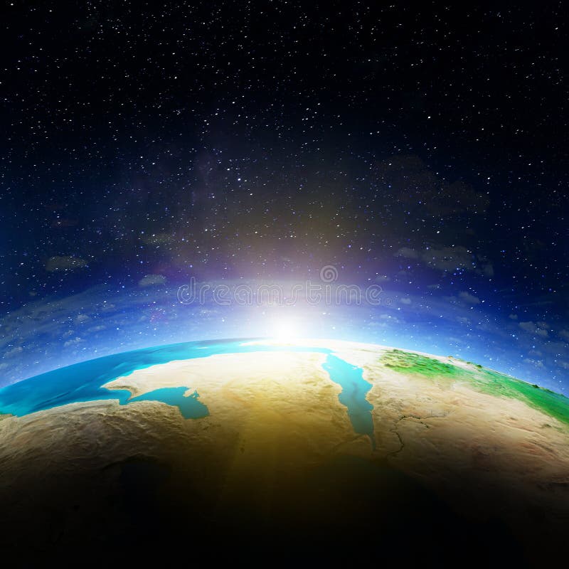 La terre Map illustration stock. Illustration du soleil - 93678415