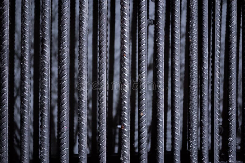 La Textura De Las Barras De Hierro Foto de archivo - Imagen de agua ...