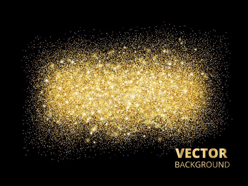 La Texture De Scintillement De Scintillement Sur Le Fond Noir, Dirigent ...