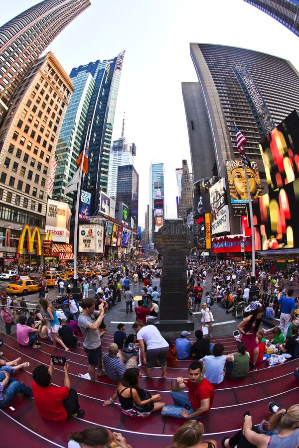 La Times Square Est Un Symbole De Nouveau Image éditorial - Image du ...