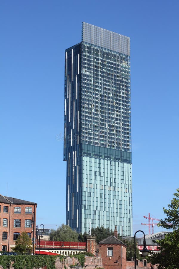 La Torre De Beetham En Manchester Imagen de archivo editorial - Imagen ...