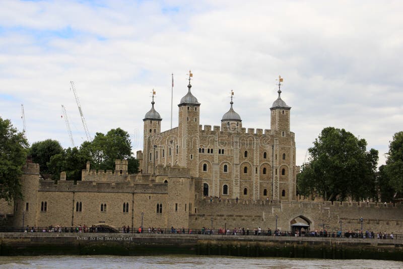 La Torre De Londres, Castillo Foto editorial - Imagen de inglés ...