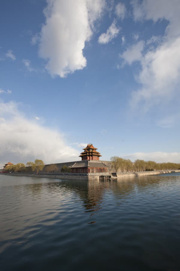 La Tour De Conner De La Ville Interdite Photo stock - Image du célèbre ...