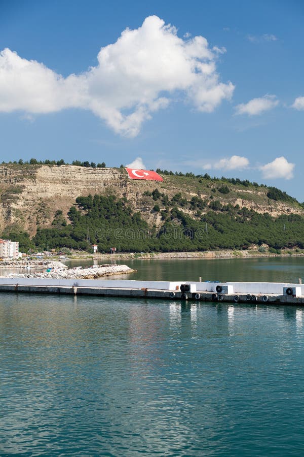 La Travesía Con El Estrecho De Los Dardanelos Foto de archivo - Imagen ...