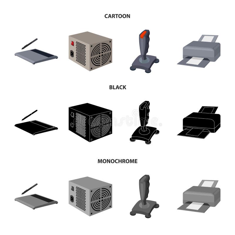 La Unidad De Poder, El Dzhostik Y El Otro Equipo E Ilustración del ...