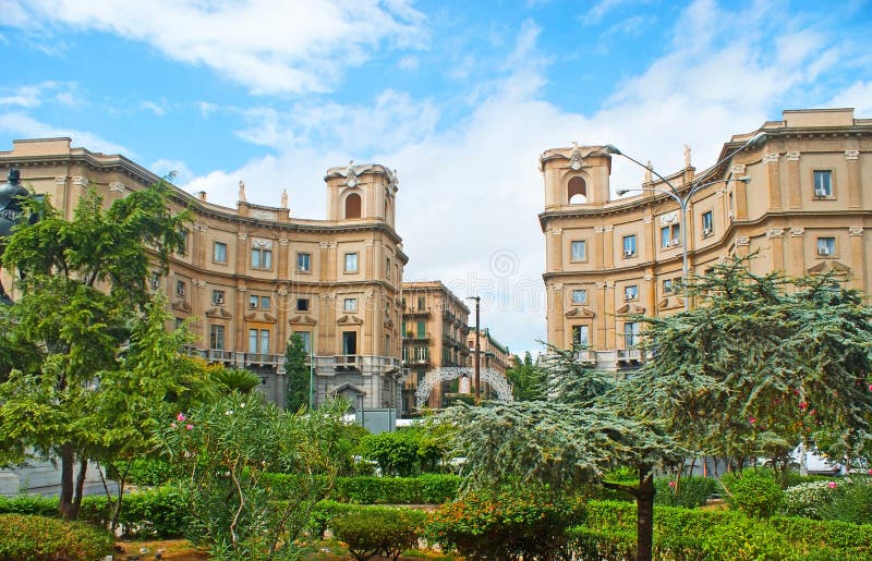 Via Roma, Palermo immagine stock editoriale. Immagine di arco - 76465374