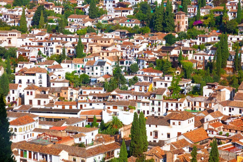 La Vicinanza Di Albaicin, Granada, Spagna Immagine Stock - Immagine di ... La Vicinanza Di Albaicin, Granada, Spagna Immagine Stock - Immagine di ...