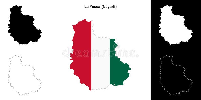 Yesca Outline Map Stock Illustrations – 1 Yesca Outline Map Stock ...