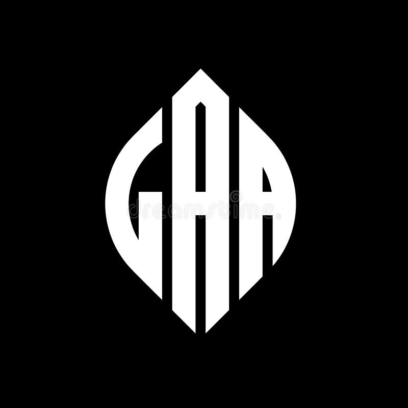 LAA Circle Letter Logo Design with Circle and Ellipse Shape. LAA ...