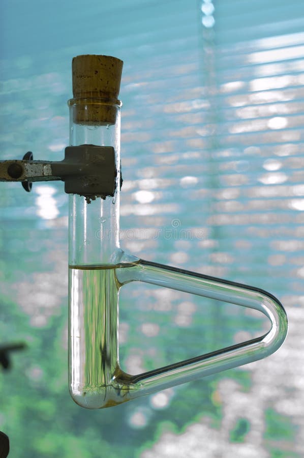 Lab Apparatus for Experiment Stock Image - Image of technology, test ...