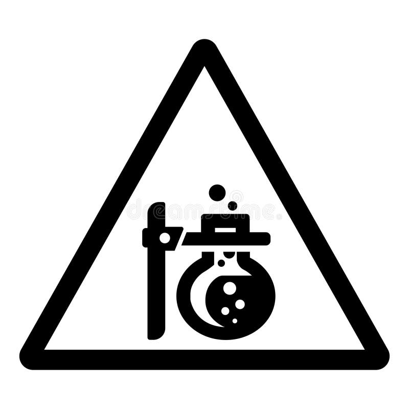 Lab Area Symbol Sign, Vector Illustration, Isolate on White Background ...