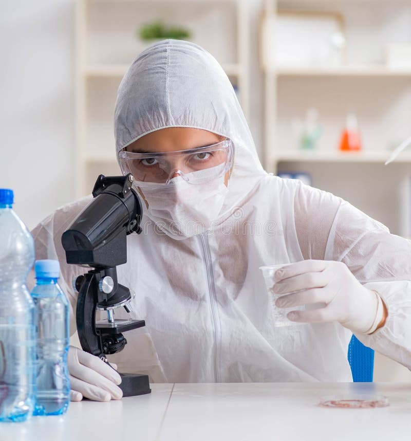 Lab Assistant Testing Water Quality Stock Photo - Image of contaminated ...