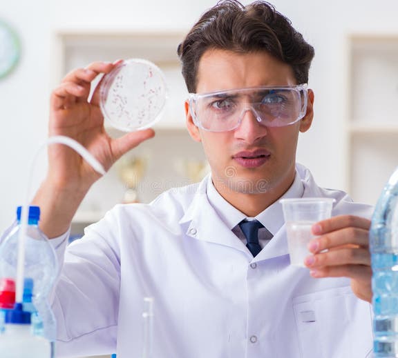 Lab Assistant Testing Water Quality Stock Image - Image of ecosystem ...