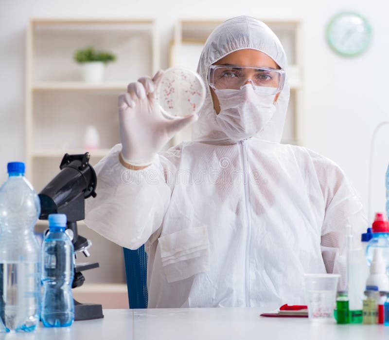 Lab Assistant Testing Water Quality Stock Photo - Image of ecosystem ...