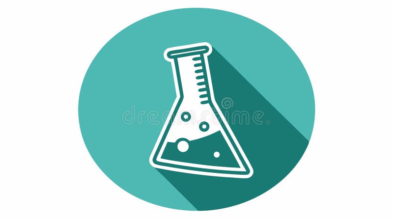 Lab Beaker Outline Vector Icon for Science and Research, Vector Design ...