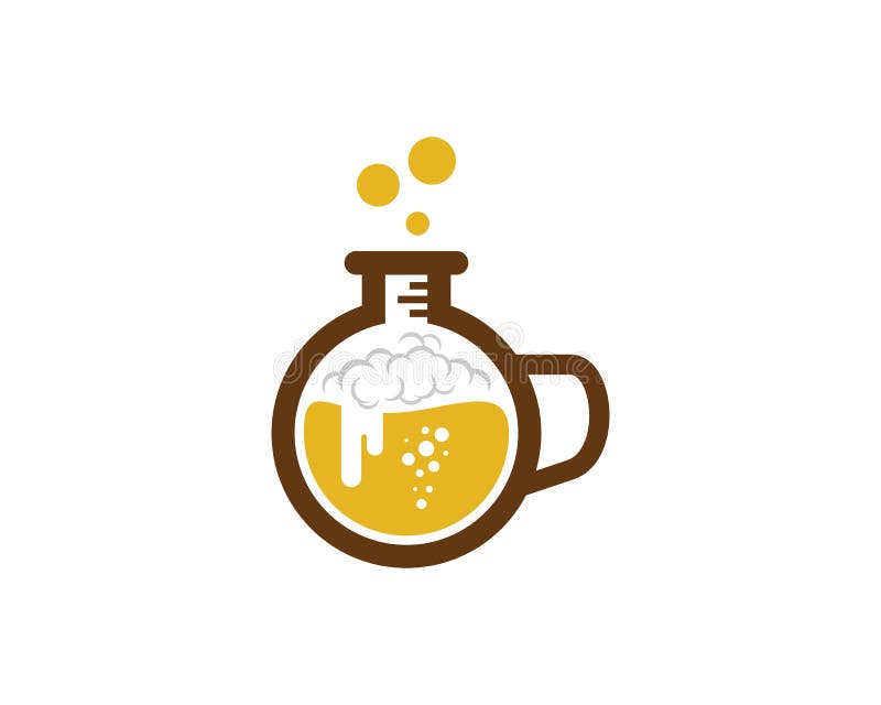 Lab Beer Icon Logo Design Element Stock Vector - Illustration of ...