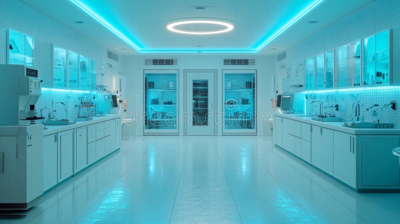 This Lab Boasts a Sophisticated and Organized Setup, Complete with a ...