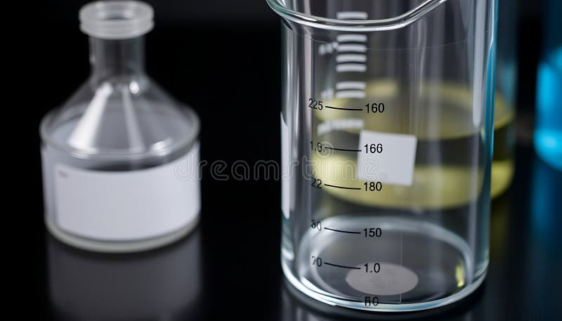 Lab Bottles Beakers Equipment, Science and Research Tools Generative AI ...