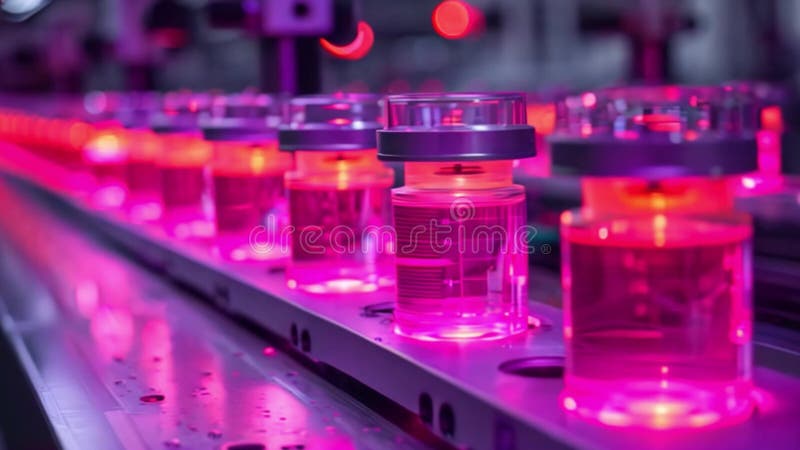 Lab-on-a-Chip Devices in a Manufacturing Facility Stock Video - Video ...