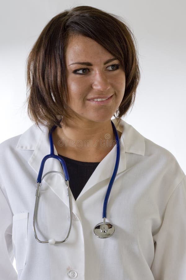 Lab Coat Model 10 stock photo. Image of medicine, physician - 3346146