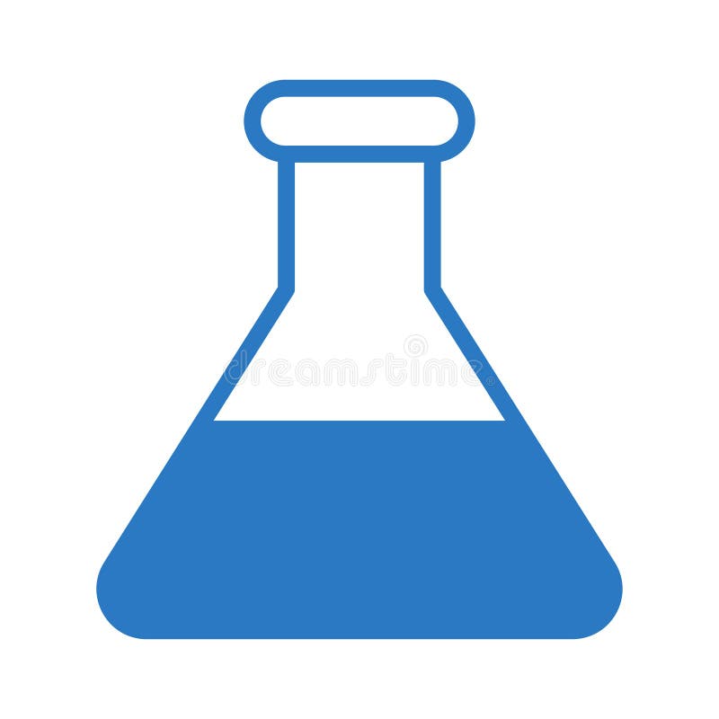 Lab Glyph Colour Vector Icon Stock Vector - Illustration of pack ...