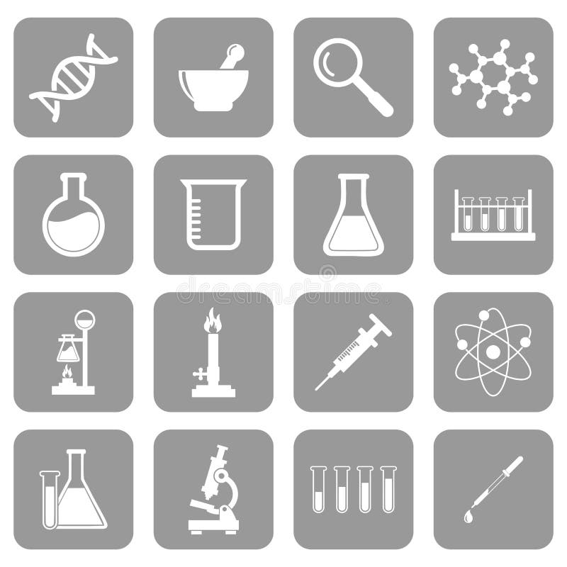 Laboratory Equipment Icon Vector Design Symbol Stock Vector ...