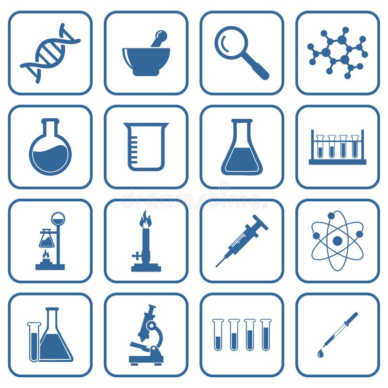 Laboratory Equipment Icon Vector Design Symbol Stock Vector ...