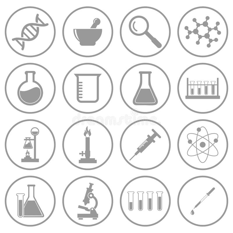 Laboratory Equipment Icon Vector Design Symbol Stock Vector ...