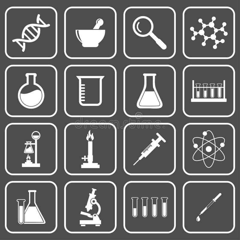 Laboratory Equipment Icon Vector Design Symbol Stock Vector ...