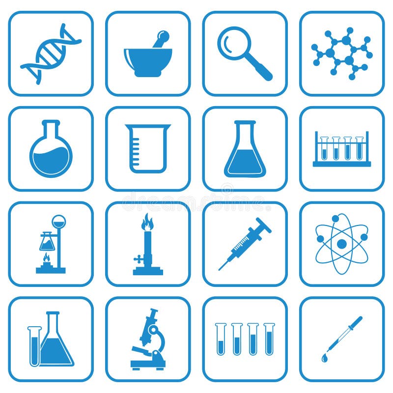 Laboratory Equipment Icon Vector Design Symbol Stock Vector ...
